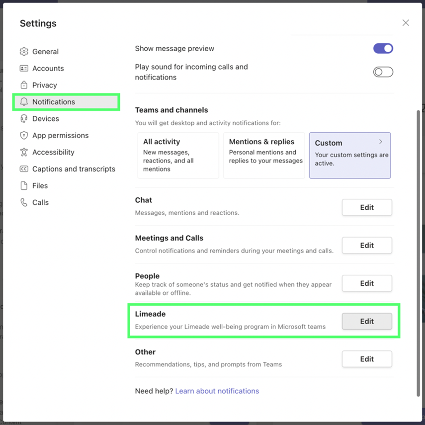 Limeade for Microsoft Teams User Guide – Limeade Help Center